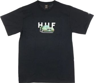 HUF Huf, Homme, Tops, Noir, Taille: S Tee Noir Street Fighter II Bonus