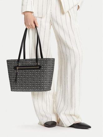DKNY Handtasche Bryant Ave Md Tote R42AYE20 Schwarz