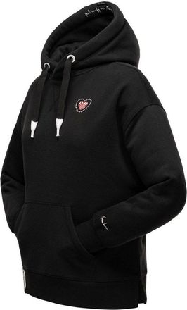 Navahoo Kapuzensweatshirt Goldfee Stylischer Damen Hoodie im Oversize-Look