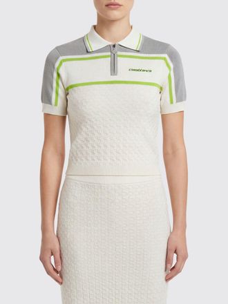 Casablanca Polo CASABLANCA Damen Farbe Wei&szlig;