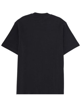 Emporio Armani Icon Embroidered T-Shirt - Black