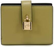 Karl Lagerfeld Porte-monnaie uni en cuir