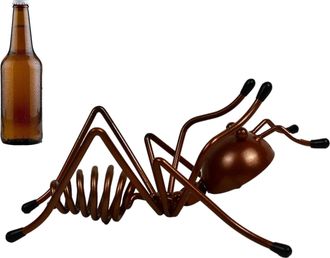 Generico Weinregal, Arbeitsplatte, Weinhalter in Ameisenform, Tischweinhalter, Weinregal für Arbeitsplatte, Weinflaschenaufbewahrung für Heimdekoration