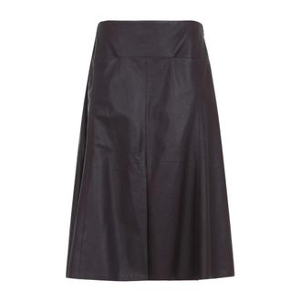Alaia Slit Skirt - - Skirts - Damen - Lila - XS