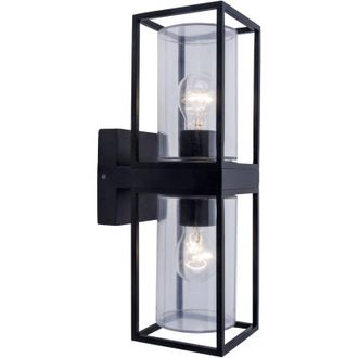 Lutec Flair 5288804012 Applique ext&eacute;rieure led E27 80 w noir (mat)