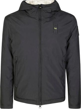 Blauer veste Ballard à capuche - Noir