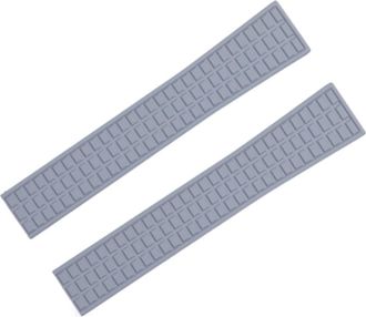 Generic Wasserdichtes FKM Fluororubber Gummi-Uhrenband 18 mm 19mm Zubehör für Patek-Gurt für Philippe für Aquanaut 5067a-001 Gürtel (Farbe: Dunkelblau, Größe: