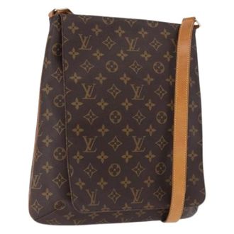 Louis Vuitton Sac bandouli&egrave;re vintage Pre-owned - Femme - Pre-owned - Brun - Taille: ONE Size