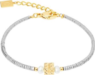 Coeur de Lion Armband - Armband Edge & Grace - Gr. ONE SIZE - in Silber - f&uuml;r Damen