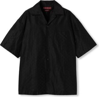 Gucci Herren, Shirts, Schwarzk, MGröße