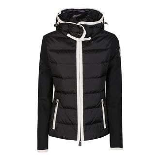Moncler Nero Cardigan - Stilvoll und Trendy - - Jackets - Damen - Schwarzk - XS