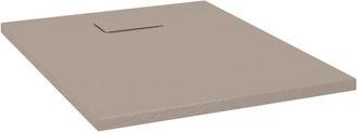 vidaXL Duschwanne SMC Braun 90x70 cm vidaXL