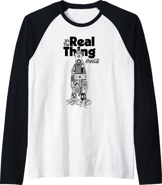 Coca Cola Ware Its The Real Thing Speaker Bottle Logo Raglan