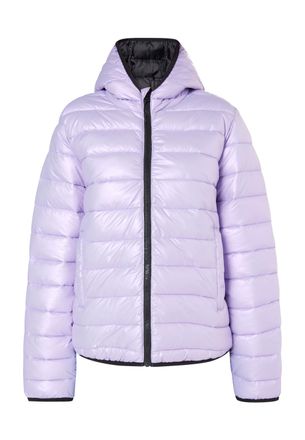Mymo Glänzende Steppjacke Damen Lavendel