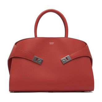 Ferragamo Femme, Sacs, Rouge, Taille: ONE Size Handbag