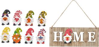 NUOBESTY Dekoratives Holz T&uuml;rschild mit austauschbaren Holzbl&ouml;cken Stilvoller T&uuml;ranh&auml;nger f&uuml;r Haus Wanddeko Langlebiges Material Einfach zu wechseln Gem&uuml;tliche