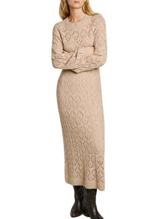 Pepe Jeans London Hailey Dress Robe, Marron (Beige Clair), M Femme