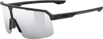 Uvex ramp - Sportbrille f&uuml;r Damen und Herren - 100% UVA-, B, C Schutz - beschlagfrei - black matt/mir.blue - one size