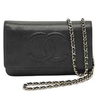 Chanel Pre-owned Vintage Umh&auml;ngetasche - - Pre-owned - Damen - Schwarzk - ONE SIZE