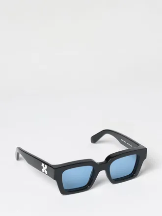 Off-white Lunettes de soleil Virgil rectangulaires en ac&eacute;tate avec logo Arrow
