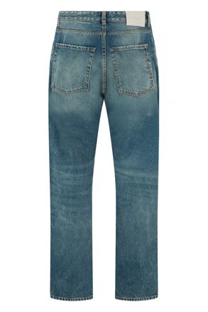 Icon Denim Los Angeles Mens Jeans Straight Cotton Aged Stone Regular & Straight-Leg