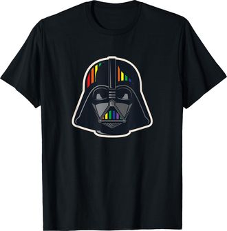 Star Wars Darth Vader Rainbow Pride T-Shirt