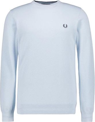 Fred Perry Herren Pullover blau unifarben