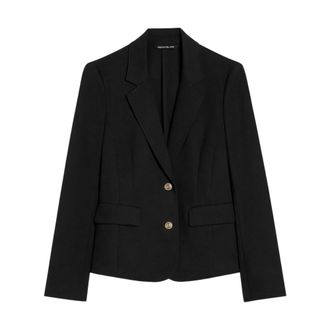 Pennyblack Femme, Vestes, Noir, Taille: 36 FR Blazer stretch en jersey double de modal
