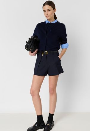 Gerard Darel Gilet en laine m&eacute;rinos - LYANE - Marine