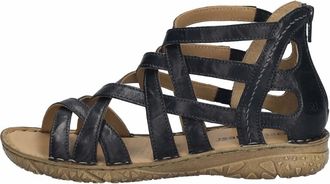 Josef Seibel Flache Sandalen - - Shoes - Damen - Schwarzk - 38 EU