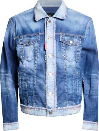 Dsquared2 JACKEN & M&Auml;NTEL - Jeansjacken/M&auml;ntel auf YOOX.COM