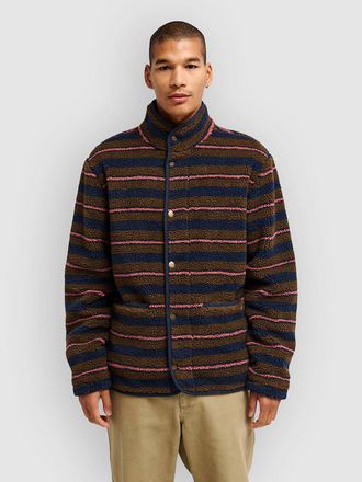 Rvca Westwood Snap Fleece Jacke navy