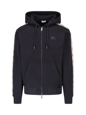 Burberry Zip Hoodie Check