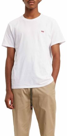 Levi's Herren Big & Tall Original Housemark Tee T-Shirt, White +, 3XL EU