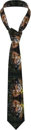 Generic Cravate DAffaires Tigre Des Arbres Tendance Cravates R&eacute;glable Cravates Homme Pour Affaires &Eacute;v&eacute;nements Mariage