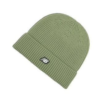 New Balance Unisexe Winter Watchman Beanie NB Patch V3.0 en Vert, Taille OSZ