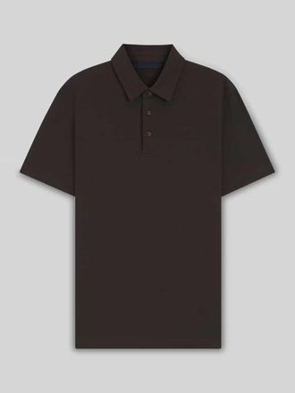 HUGO BOSS Regular Fit Poloshirt aus Baumwolle-Seiden-Mix Modell PARRIS - BECKHAM x BOSS