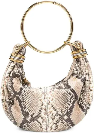 Chlo&eacute; Schultertasche - Nude