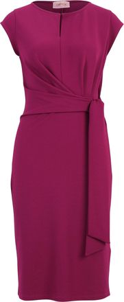 Cartoon Damen Jerseykleid mit Raffung 44, Purple Potion