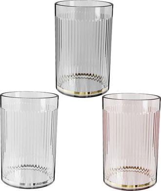 Angoily 3 St&uuml;ck Zahnputzbecher aus Pet Wiederverwendbare Bruchsichere Trinkbecher in Wei&szlig; Schwarz und Rosa rutschfeste Mundsp&uuml;lbecher f&uuml;r Badezimmer Zahnb&uuml;rst