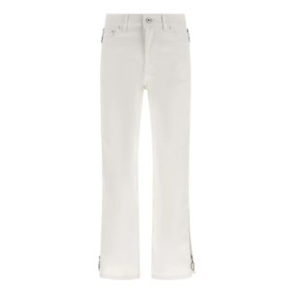 Paco Rabanne Zip Jeans - - Jeans - Damen - Wei&szlig; - W26