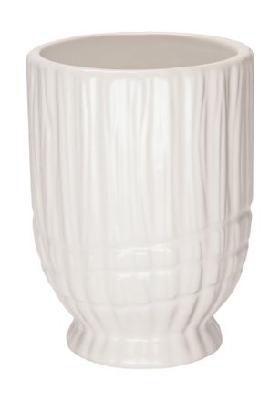 Kleine Wolke Zahnputzbecher Concha, Accessoires, Farbe Wei&szlig;, Material: Steinzeug