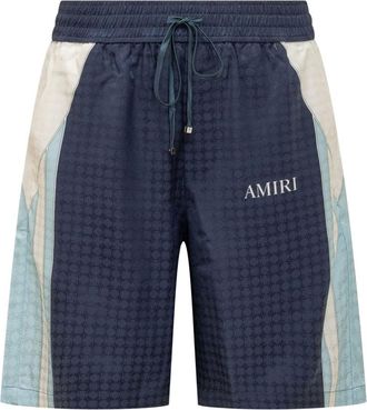 Amiri Homme, Maillots de bain, Bleu, Taille: XL MA Quad Panel Short