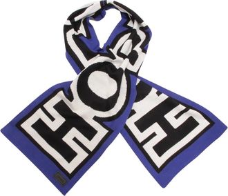 Moschino Homme, Accessoires, Multicolore, Taille: ONE Size Wool Blend Scarf