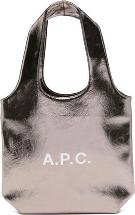 A.P.C. A.p.c., Femme, Sacs, Gris, Taille: ONE Size Tote Ninon Small