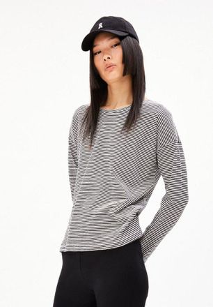 Armedangels Longsleeve XIANAA STRIPES Longsleeve aus Bio-Baumwolle Loose Fit