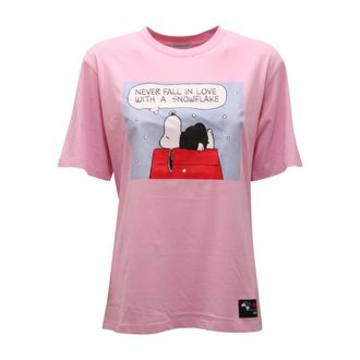 Moncler Peanuts T-Shirt - - Tops - Damen - Rosa - XS