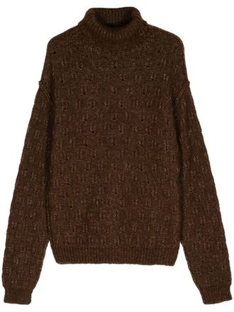 RAMAEL Puno Pullover - Braun