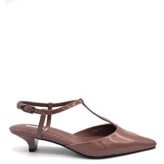 Jeannot Pumps mit T-Steg - - Shoes - Damen - Braun - 37 EU