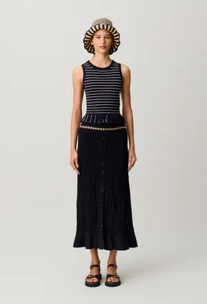 Claudie Pierlot Jupe longue crochet